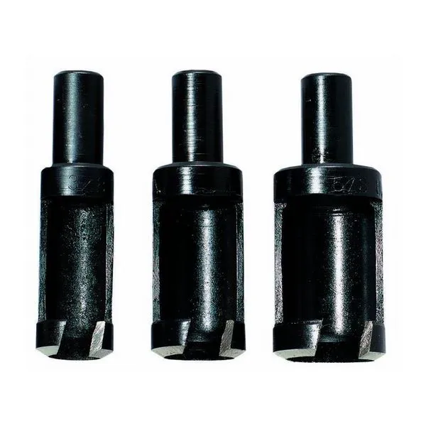 General Tools S31 Plug Cutter 3-Piece Set with 3/8-Inch, 1/2-Inch & 5/