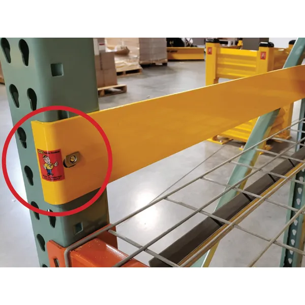 Save ty Yellow Products Pallet Guide Stop 45" w/10" arm – Shop Barriers ...