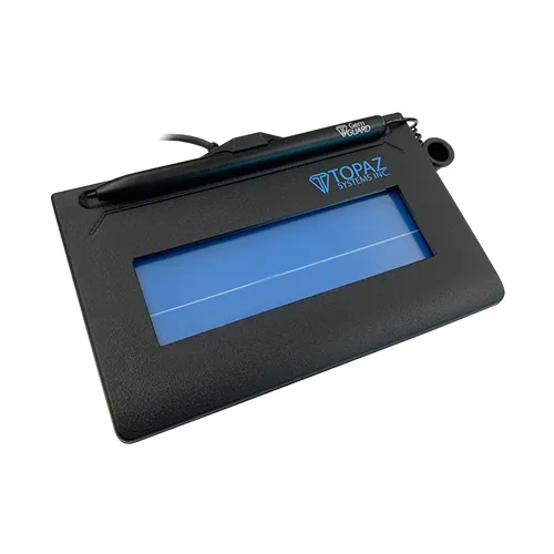 Topaz SigLite 1x5 T-S460-HSB-R – Shop Signature Pads Online | Selectum